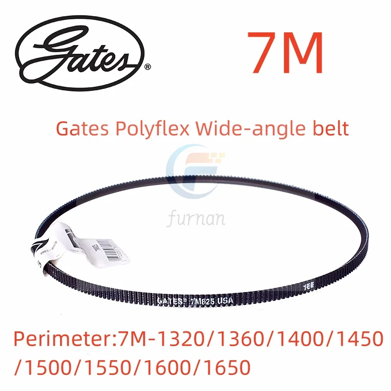 Gates-Polyflex-Wide-angle-belt-7M1320-7M1360-7M1400-7M1450-7M1500 ...