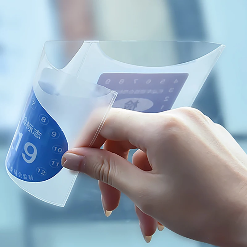 Parking-Permit-Holder-for-Car-Windshield-Clear-Adhesive-Parking-Tag-Bag ...