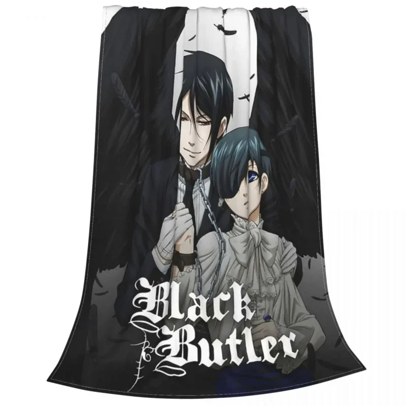 Black-Butler-Japanese-Anime-Kuroshitsuji-Blankets-Flannel-Summer ...