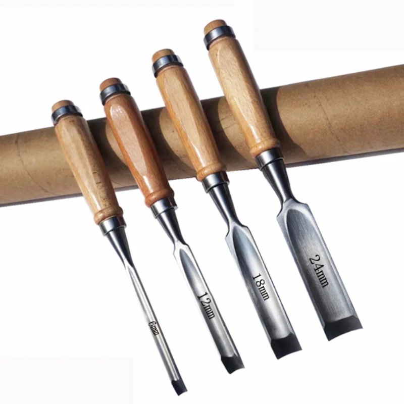 Carpentry Chisel Professional Joinery Half Gouge Flat Woodworking ...