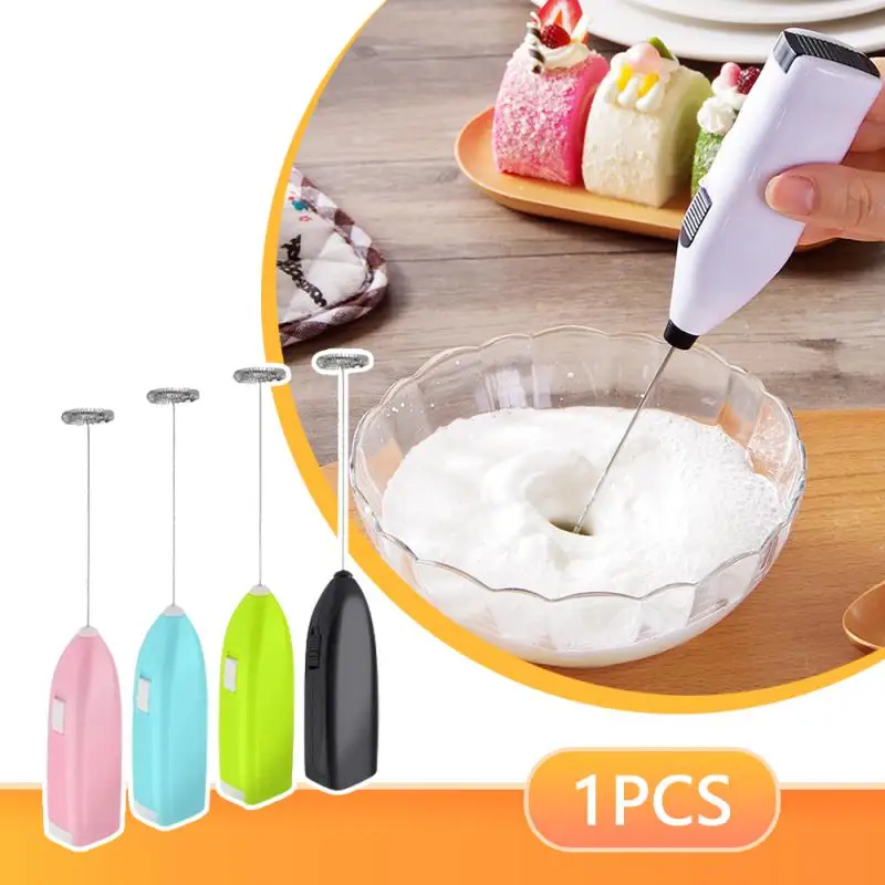 Electric Egg Beater Milk Drink Coffee Whisk Stirrer Mini Milk Frother ...