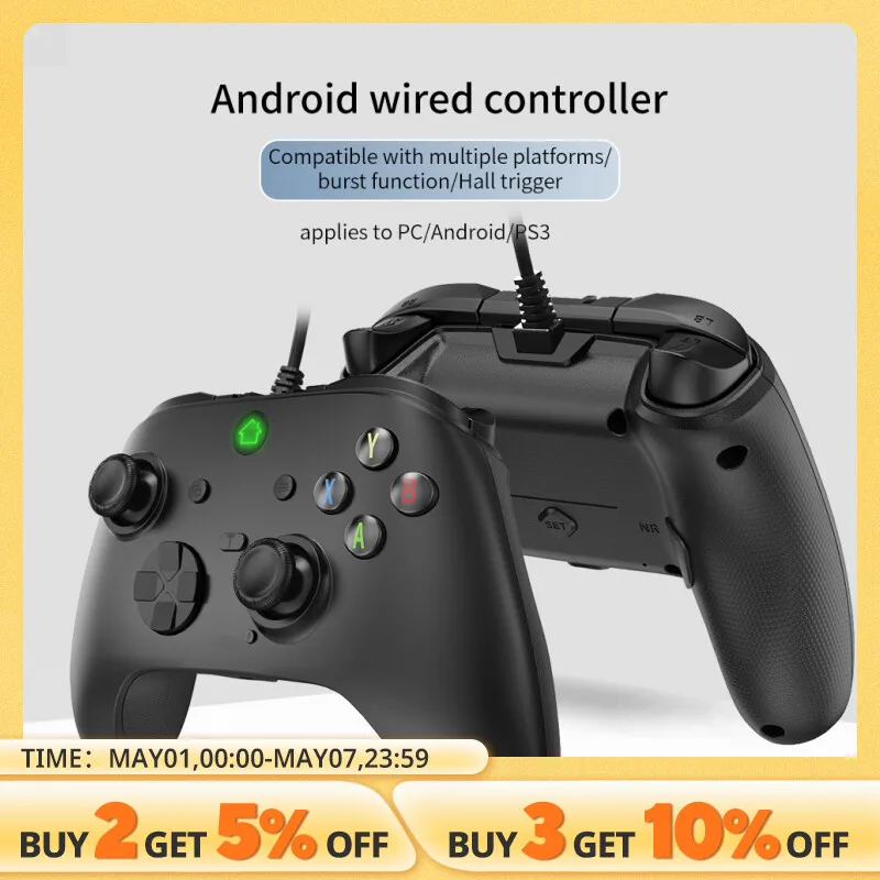 Wired-Game-Controller-para-PC-PS3-Android-TV-BOX-Gamepad-Joypad-com ...