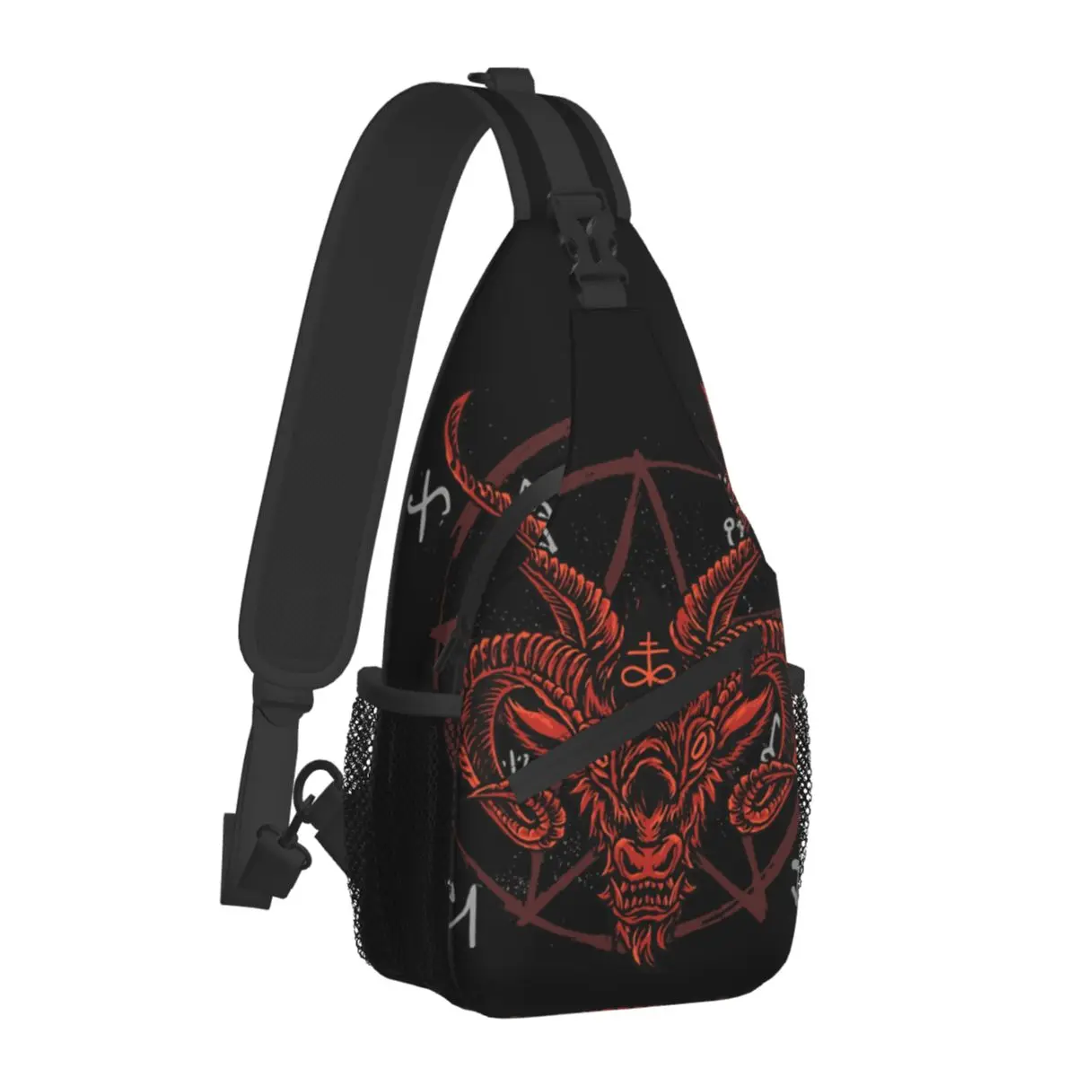 Sat-n-Anticristo-Cabra-Lucifer-diablo-666-bolso-de-pecho-cruzado ...