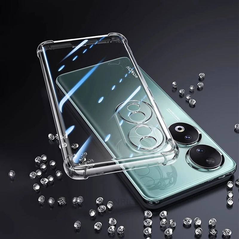 Airbag Shockproof Transparent Silicone Case for Honor 50 Pro (JK clear)