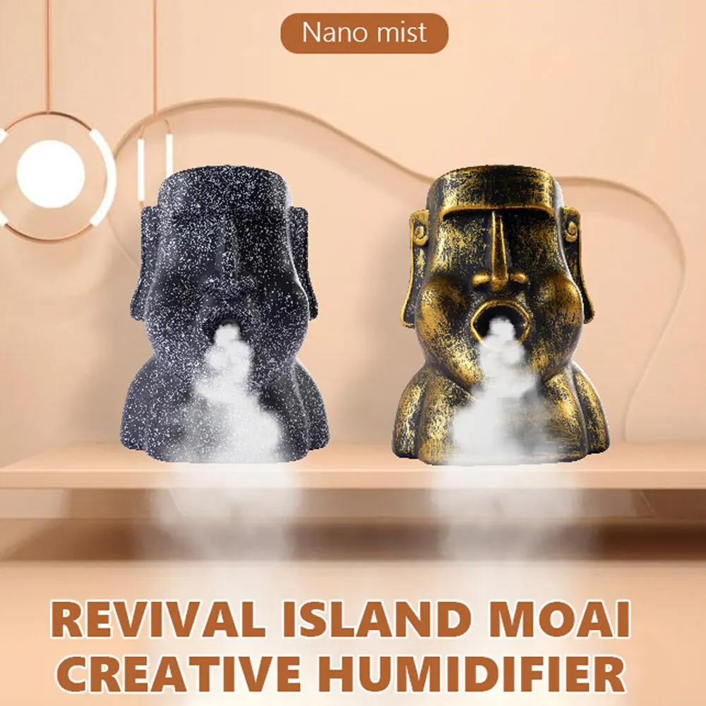 Revival-Island-Moai-Creative-Humidifier-Portable-Aroma-Diffuser-USB-Air-Humidifier-Mist-Maker ...