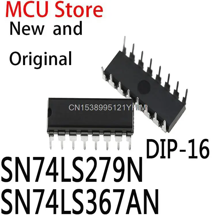 10PCS-DIP-16-74LS279N-DIP-HD74LS279P-74LS279-DIP-16-SN74LS279 ...