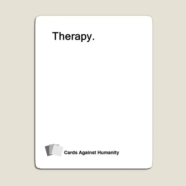 Cards-Against-Humanity-Therapy-Magnet-Refrigerator-Magnetic-Stickers ...