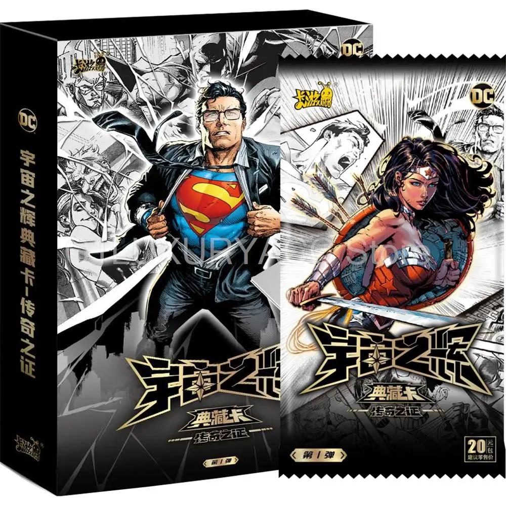KAYOU-Genuine-DC-Card-Universe-Glory-Proof-of-Legend-Collection-Card-for-Children-Rare-Batman ...