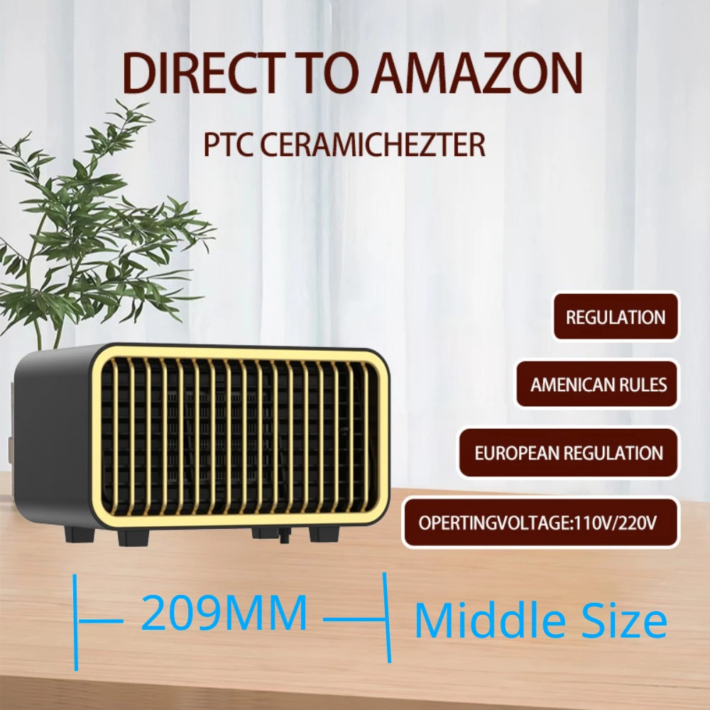 portable-small-electric-space-heaters-desktop-ceramic-PTC-heaters ...