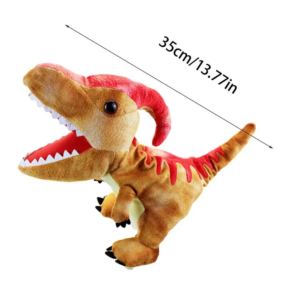 Dinosaur Hand Puppet Toys Raptor Puppet Open Mouth Tyrannosaurus Rex D ...