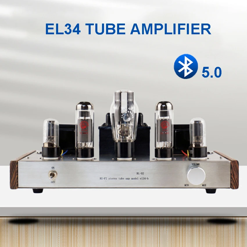 High-End-Home-EL34-Tube-Amplifier-Pure-Class-A-Handmade-Home-Theatre ...