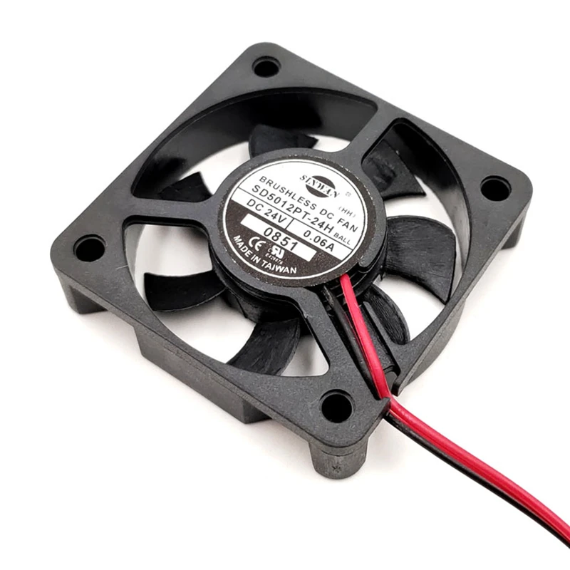original SD5012PT-24H 5cm 50*12mm 24V 0.06A elevator inverter fan ...
