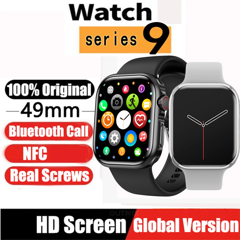 Original-Watch-9-Smart-Watch-Series-9-NFC-Female-Assistant-GPS-Fitness ...