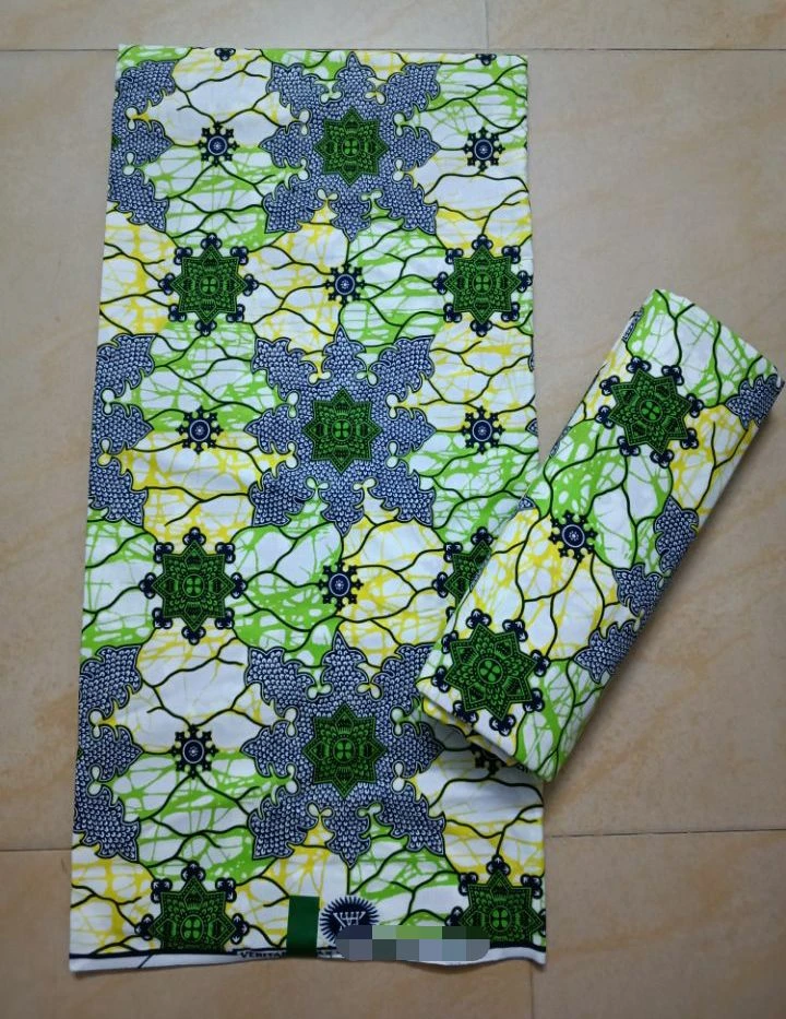 Veritable Super W Guaranteed Super Real Wax Print Fabric Dutch VLW2007 ...