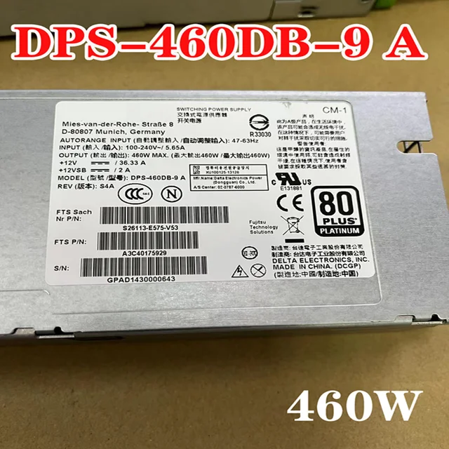 Original PSU For Fujitsu 460W Switching Power Supply DPS-460DB-9 A S26113-E575-V53 ...