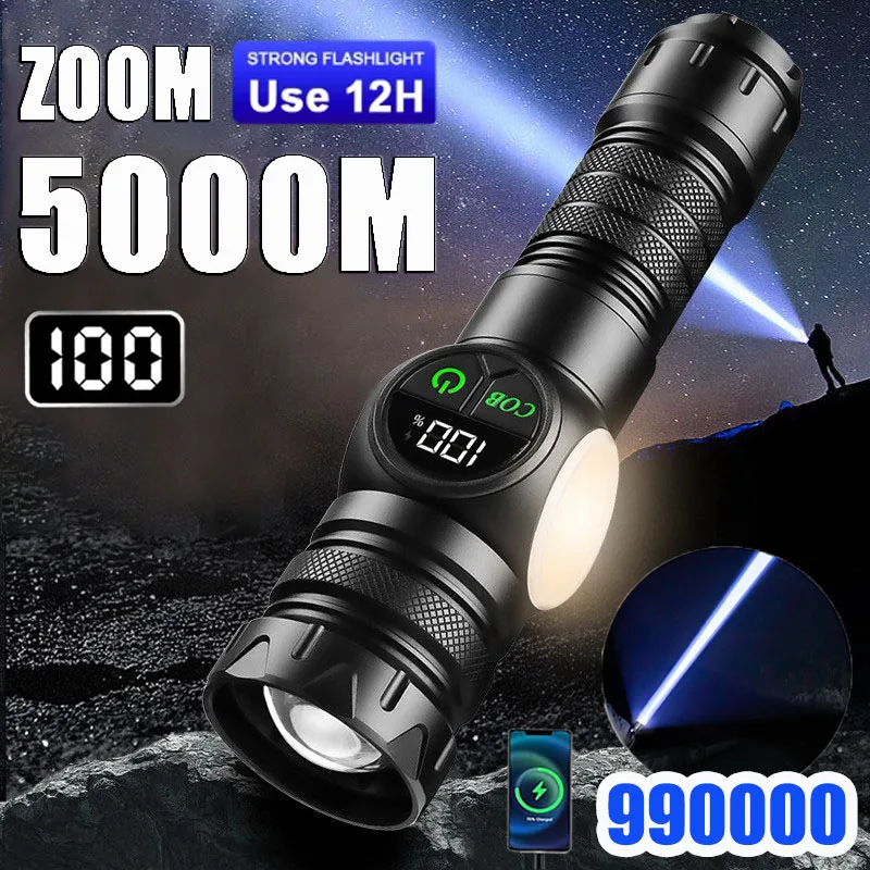 Most-Powerful-Led-Flashlights-Aluminum-Alloy-Ultra-Bright-Tactical-LED ...