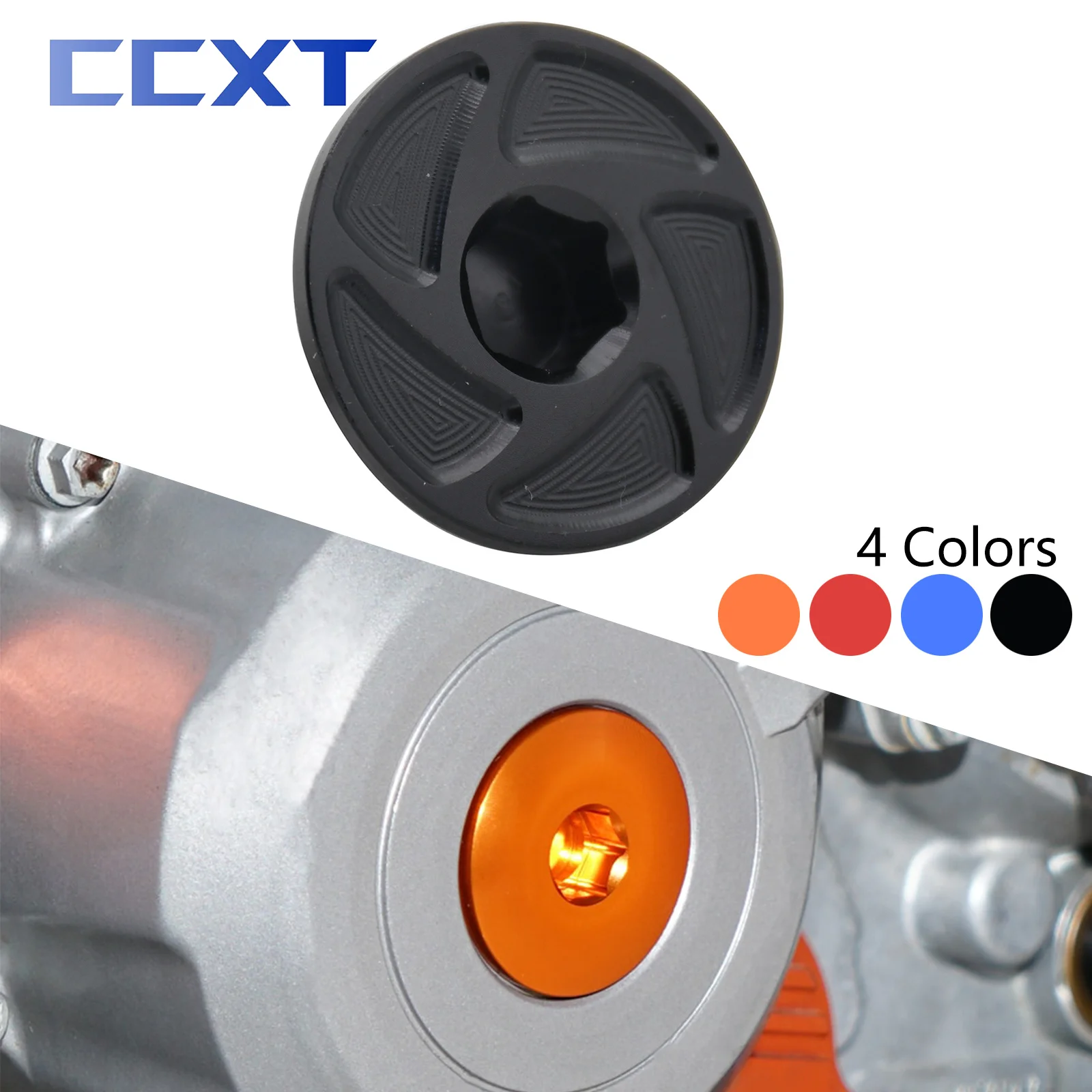 Motorcycle-CNC-Engine-Ignition-Cover-Plug-For-KTM-SXF-XCF-XCFW-EXCF ...