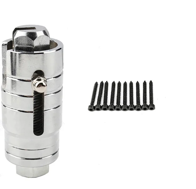 QSUPOKEY-NEW-Arrival-Silver-Lock-Cylinder-Removal-Puller-with-10-pcs ...