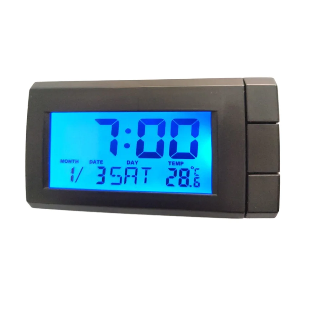 Mini-Car-Dashboard-Digital-Clock-Vehicle-Self-Adhesive-Clock-with-LCD ...