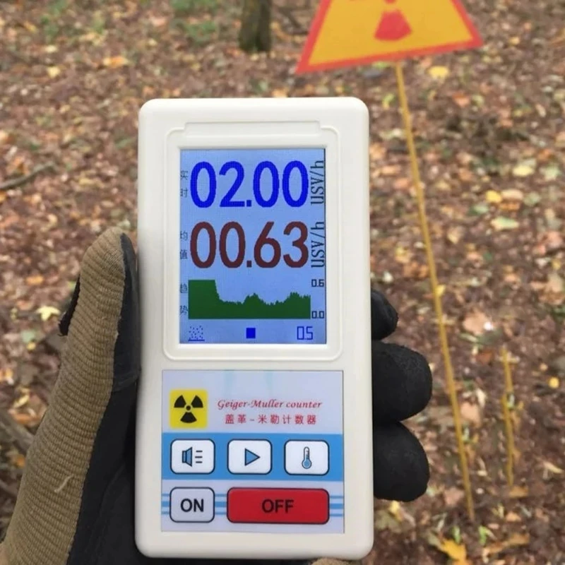 Br-6 Br-9B Geiger Counter Nukleáris Sugárzás Detektor Személyes ...