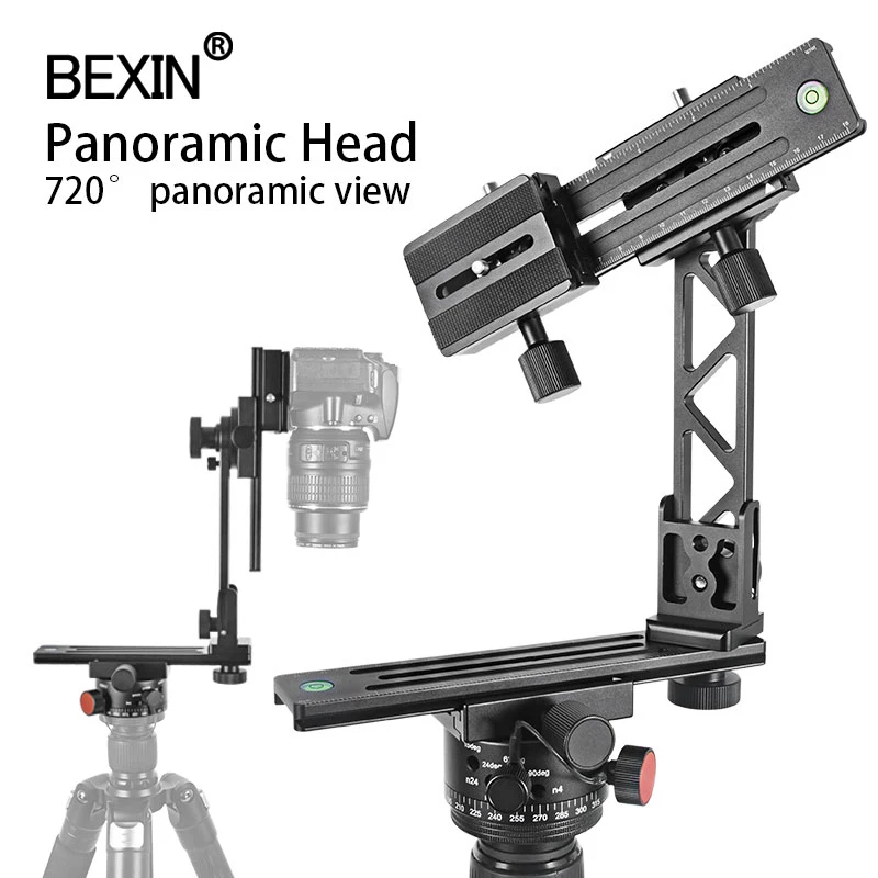 Bexin Panorama Head 360 Degree High Coverage Rotating Tripod Head With ...