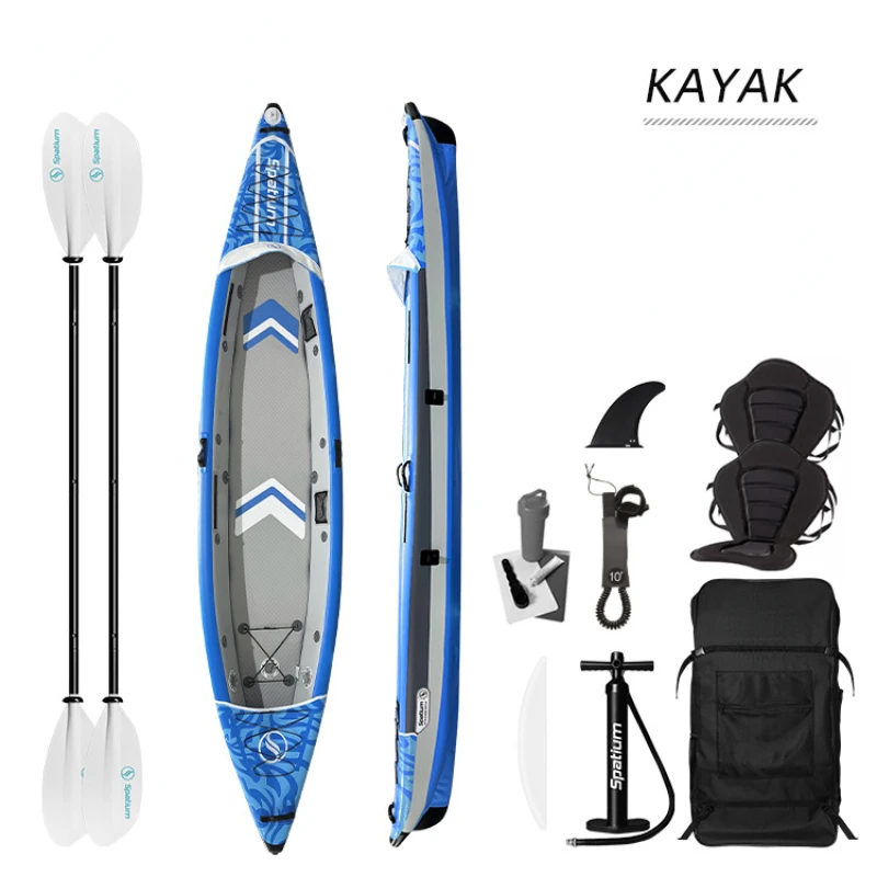 Canoa-inflable-gruesa-para-KAYAK-bote-de-goma-para-pesca-a-la-deriva ...