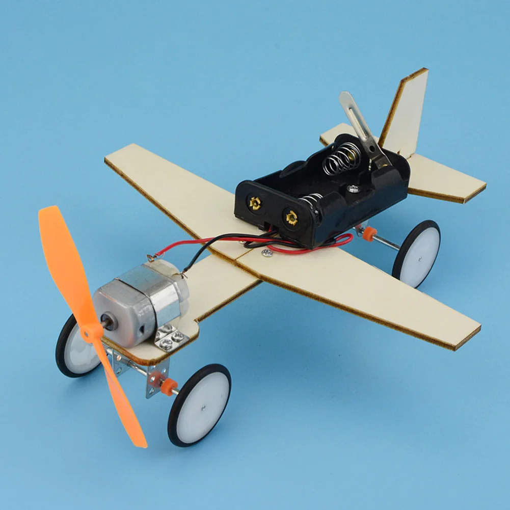 DIY-Wood-AircraftModel-Assemble-Kit-Mini-Teaching-Learning-STEM-Project ...