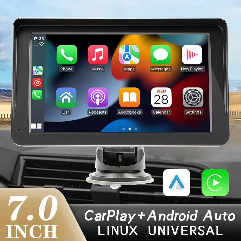 4-3inch-7Inch-Car-Radio-Automotive-Multimedia-Wireless-Carplay-Android ...