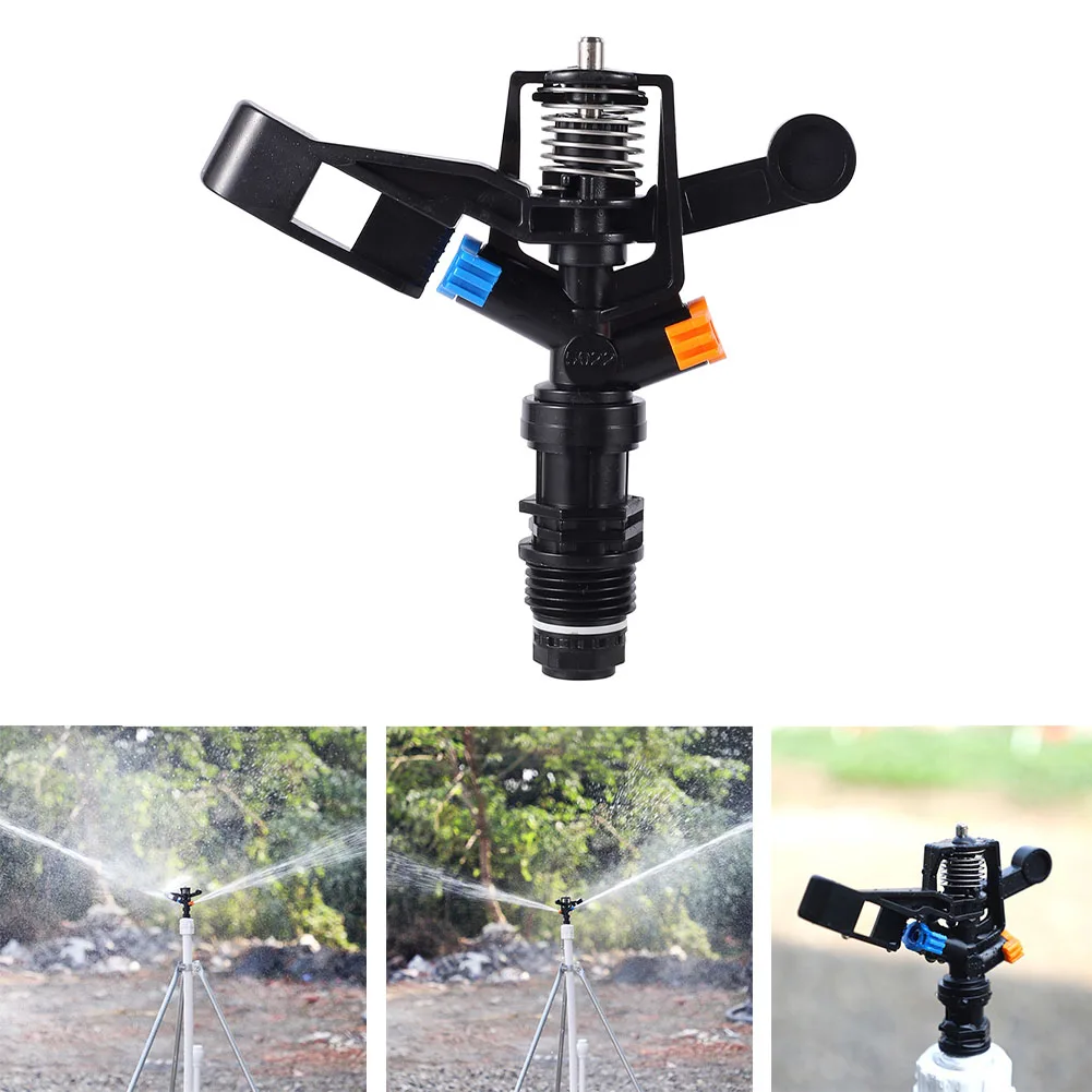 Rocker Sprinkler Automatic Rotary Spray Nozzle Garden Sprinkler 360 ...