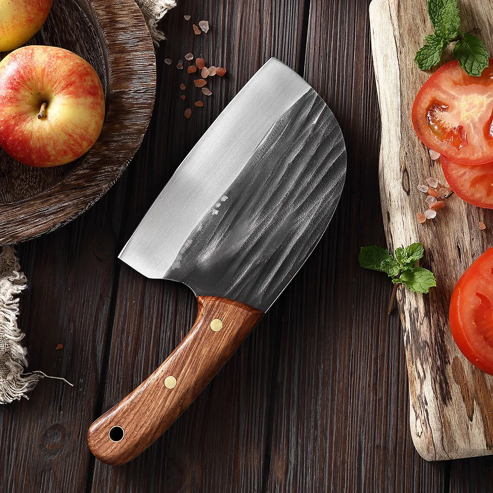 Full-Tang-Kitchen-Boning-Knife-Handmade-Forged-Butcher-Knife-Serbian ...