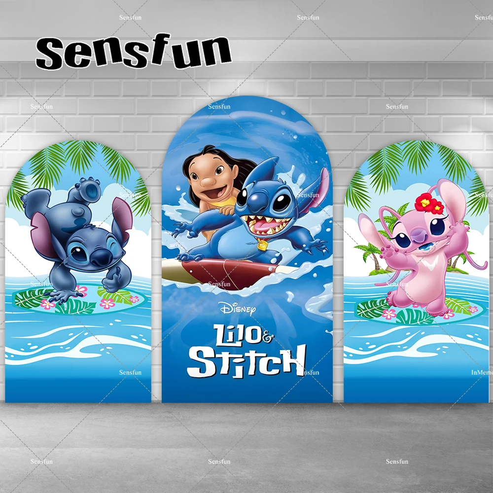 Lilo-Stitch-Theme-Kids-Birthday-Party-Chiara-Wall-Arch-Backdrop-Cover ...