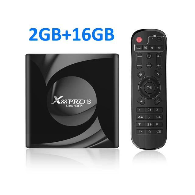 Woopker Android 13.0 TV Box X88 PRO 13 Smart 8K HD Set-Top Box ...