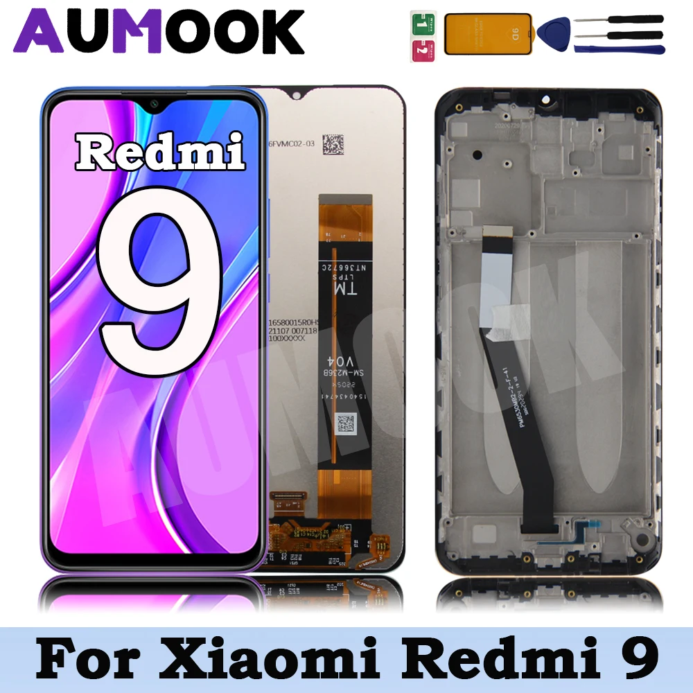 100-Test-LCD-for-Xiaomi-Redmi-9-Display-Touch-Screen-Digitizer-Assembly ...