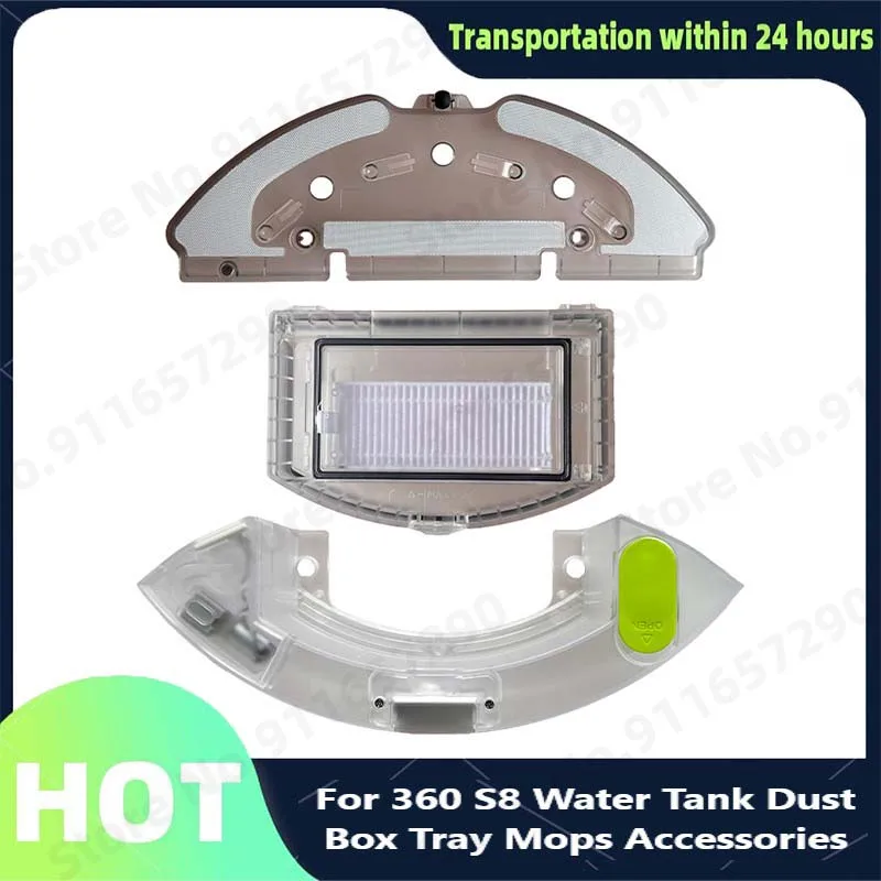For-Water-Tank-Dustbin-Dust-Box-With-Filter-Tray-Mops-With-Cloths-Spare ...
