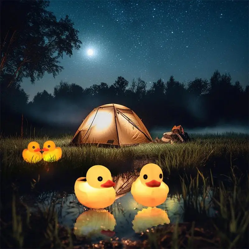 Floating-Solar-Ducks-For-Pool-Solar-Light-Floating-Duck-Waterproof ...