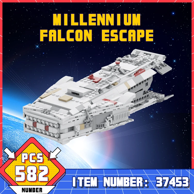 MOC-37453-Millennium-Falcon-Escape-Module-Chinese-Creative-Small ...