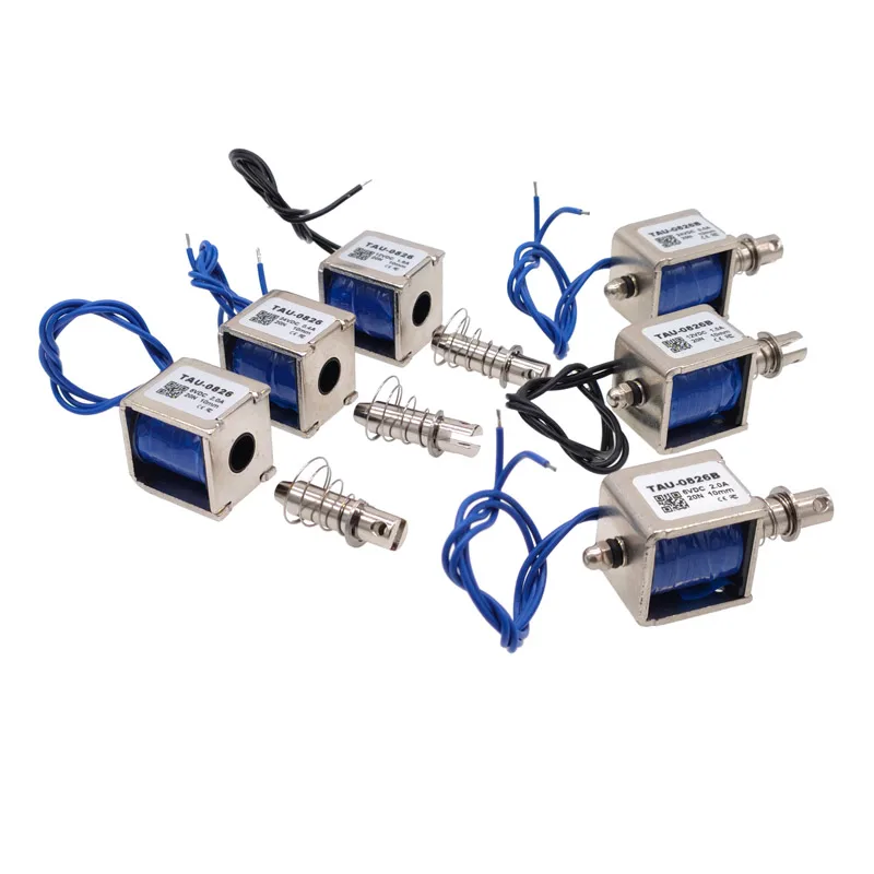 TAU-0826B-20N-linear-electric-magnet-frame-solenoid-electromagnet-pull ...