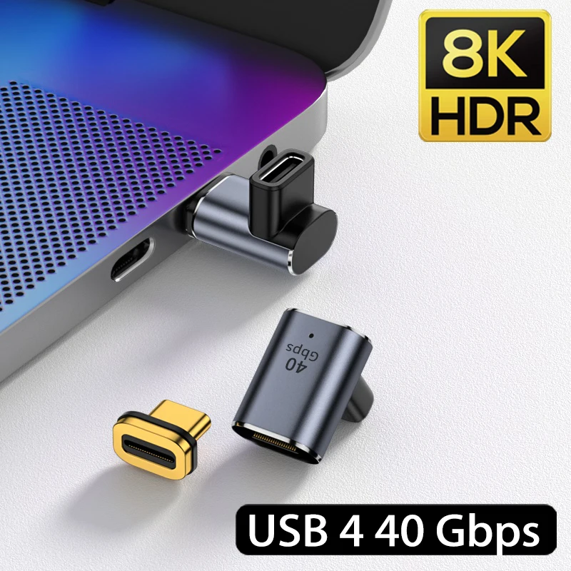 100W-USB4-0-Magnetic-Adapter-Fast-Charging-Magnet-Converter-USB-C-To ...
