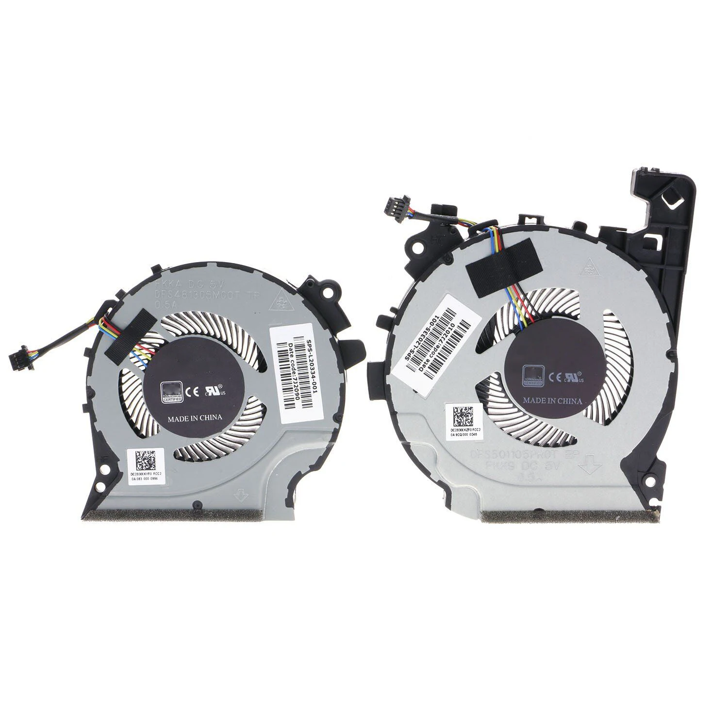 Laptop CPU GPU cooling fan Cooler Notebook PC for HP Pac Gaming 4 Green ...