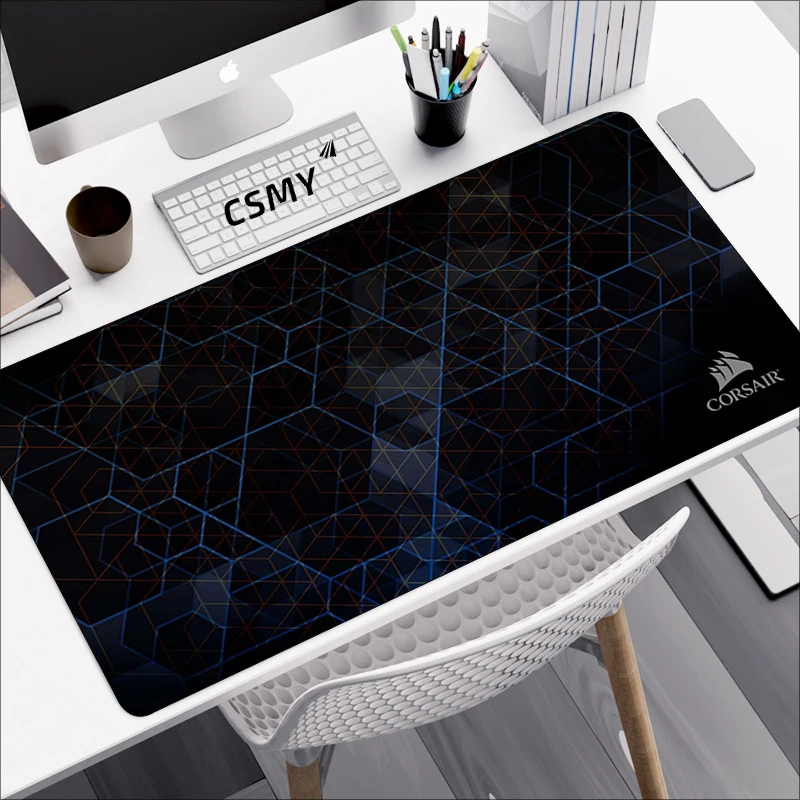 Large Mouse Pad Corsair Gaming Accessories Cartoon Keyboard Deskmat Pc ...