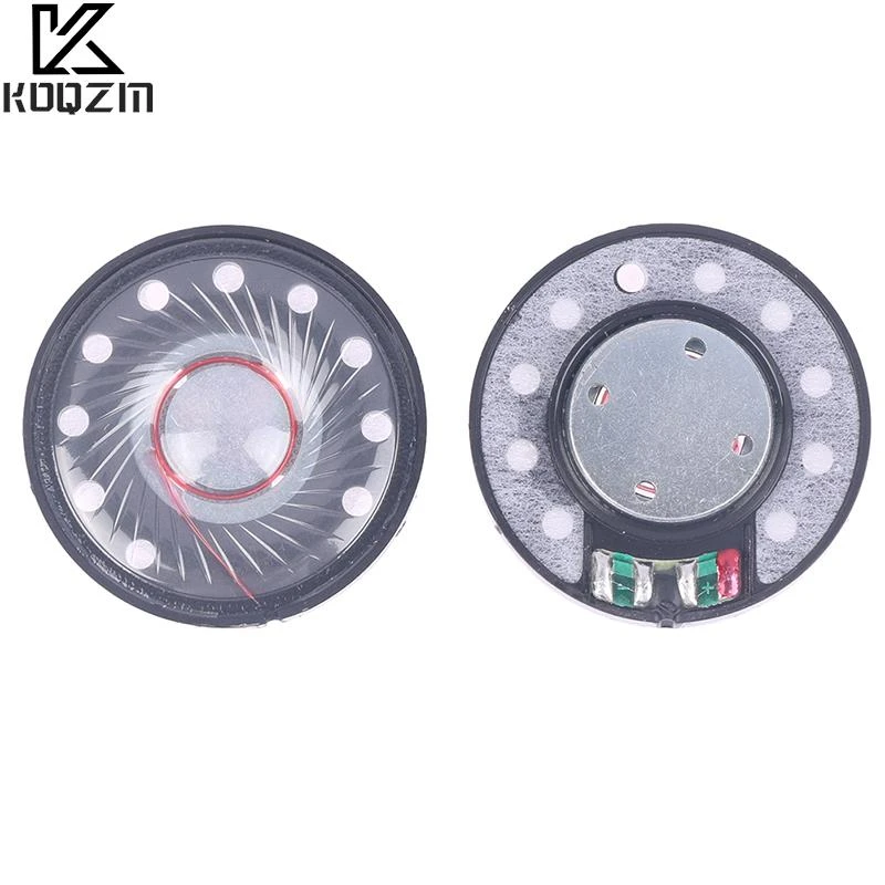40mm Headset Driver Headphone Speaker Unit 112db 32ohm Earphone DIY ...