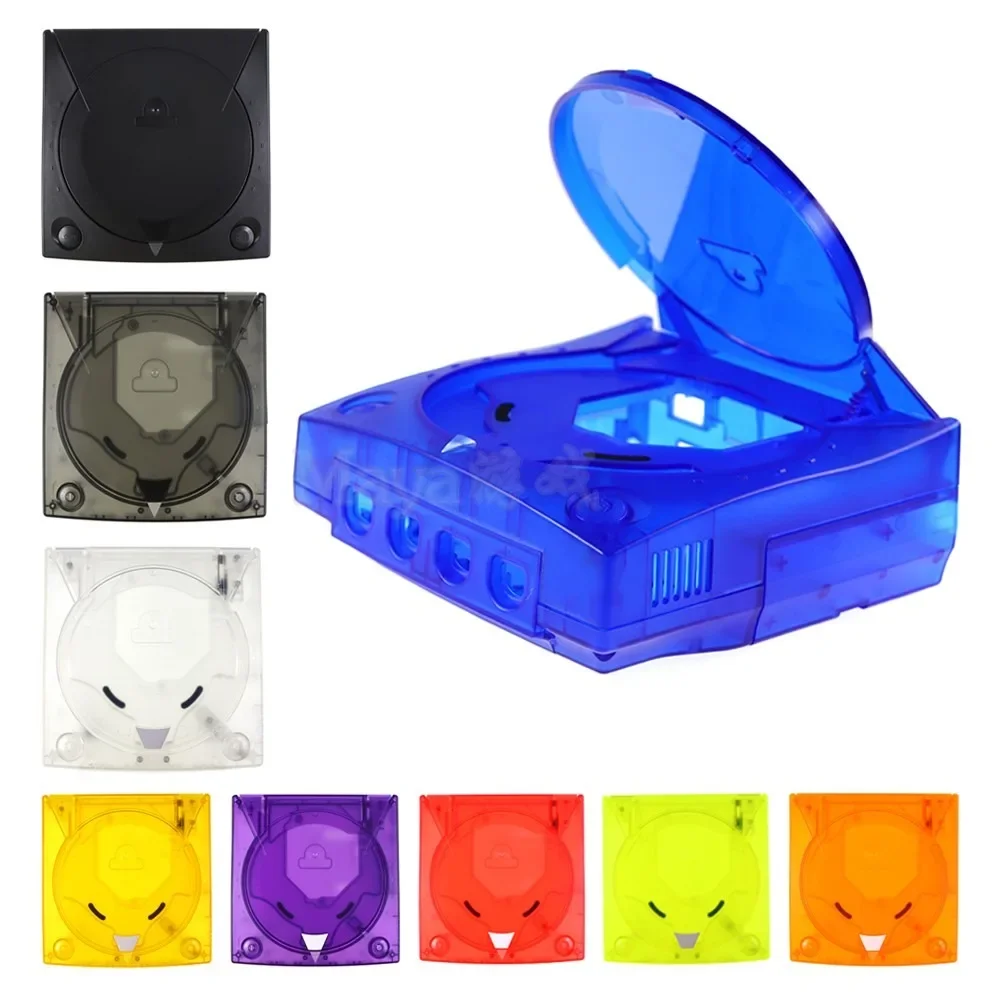 Replacement-Plastic-Shell-Translucent-Case-for-SEGA-Dreamcast-DC-Retro-Video-Game-Console ...