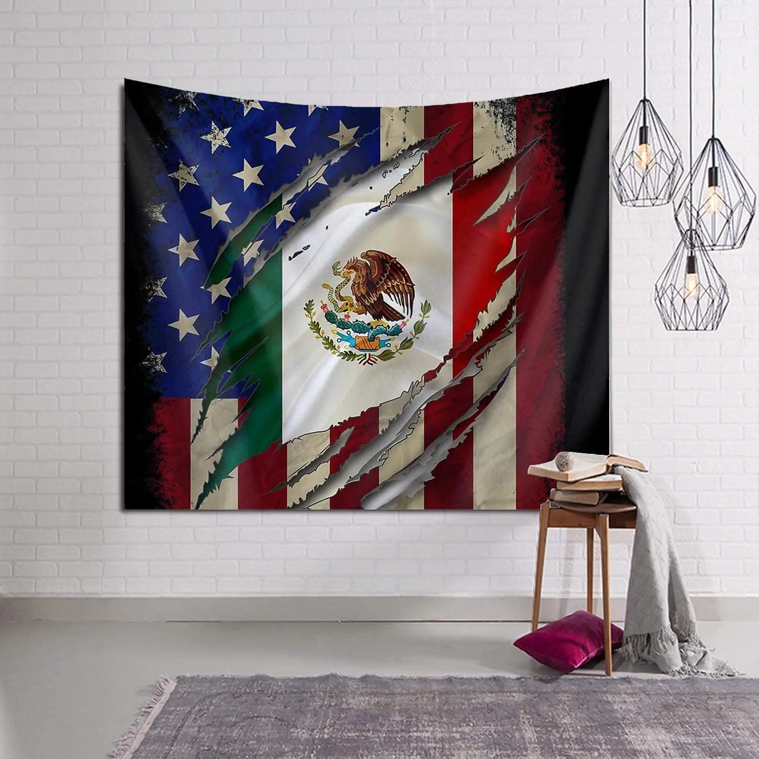 Cool Mexican American Flags