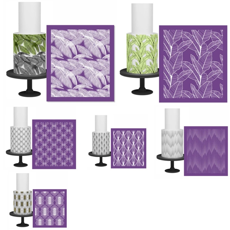 Cake-Mesh-Stencil-Decorating-Stencils-Lace-Decoration-Molds-Template ...