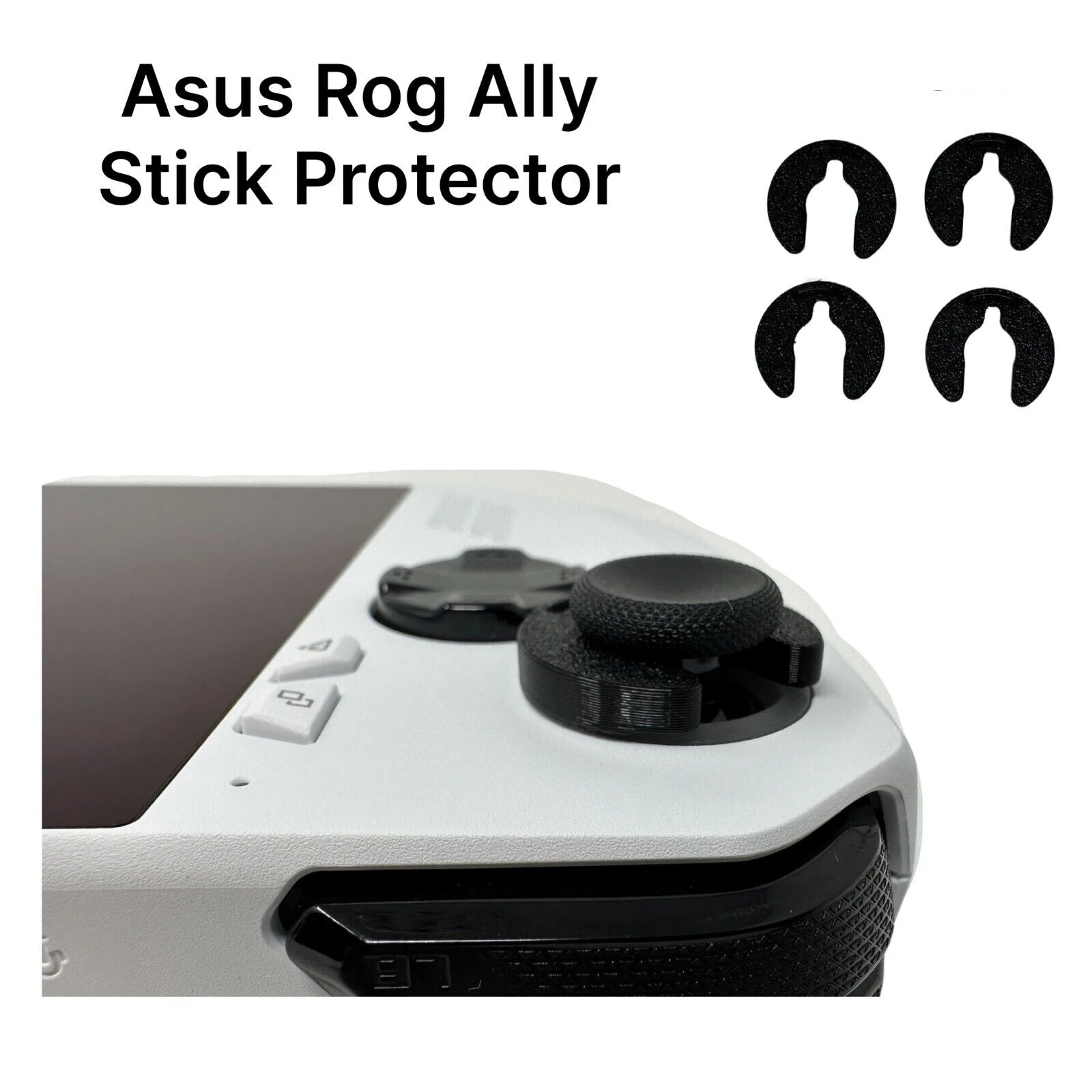 Asus-Rog-Ally-Joystick-Guards-4Packs-Rubber-Stick-Guards-No-Scratch-and ...