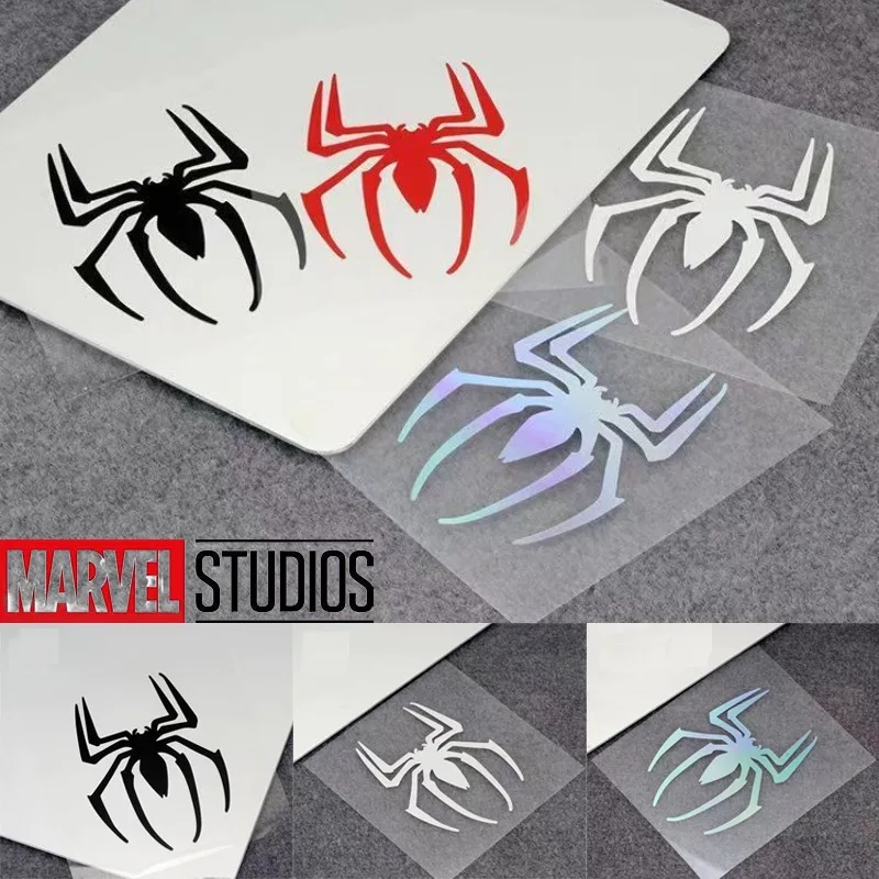 Pegatina-reflectante-de-Marvel-Spiderman-para-puerta-decoraci-n ...