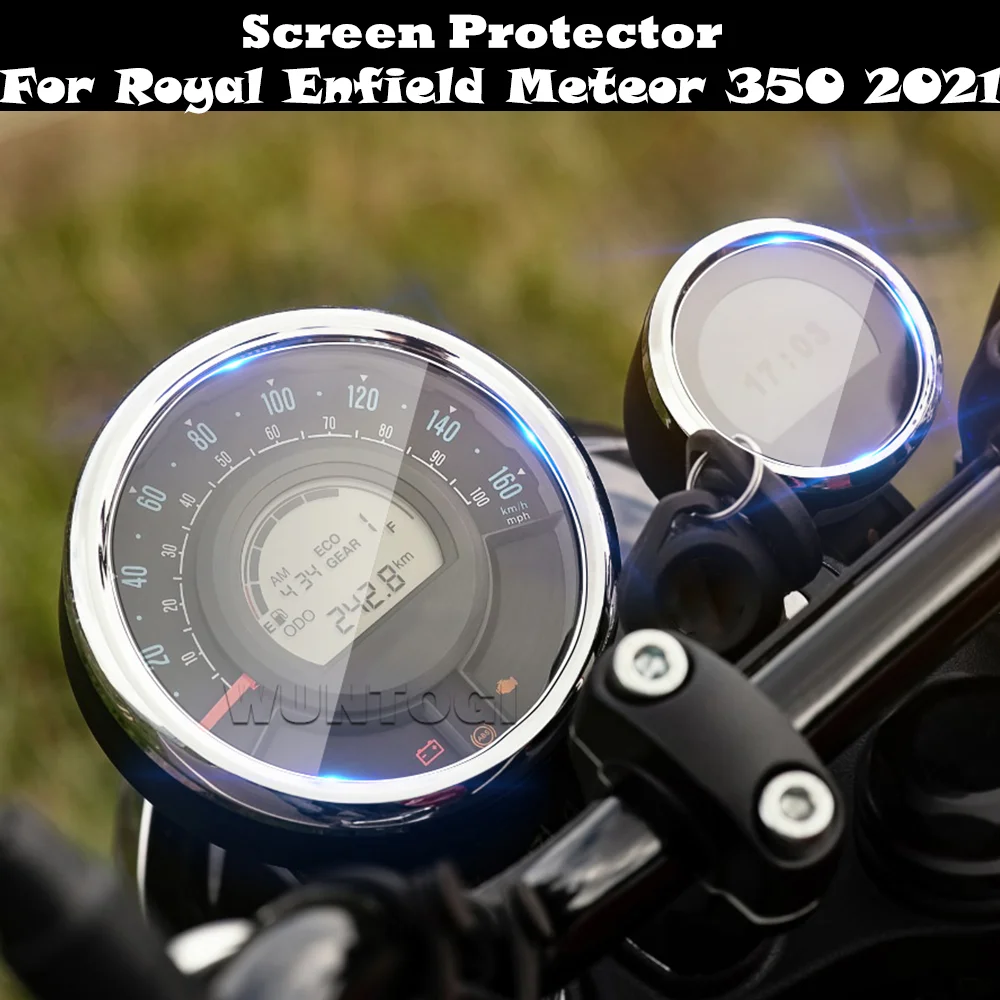 Para Royal Enfield Meteor 350 2021 2023 Acessórios Protetor de Tela de ...