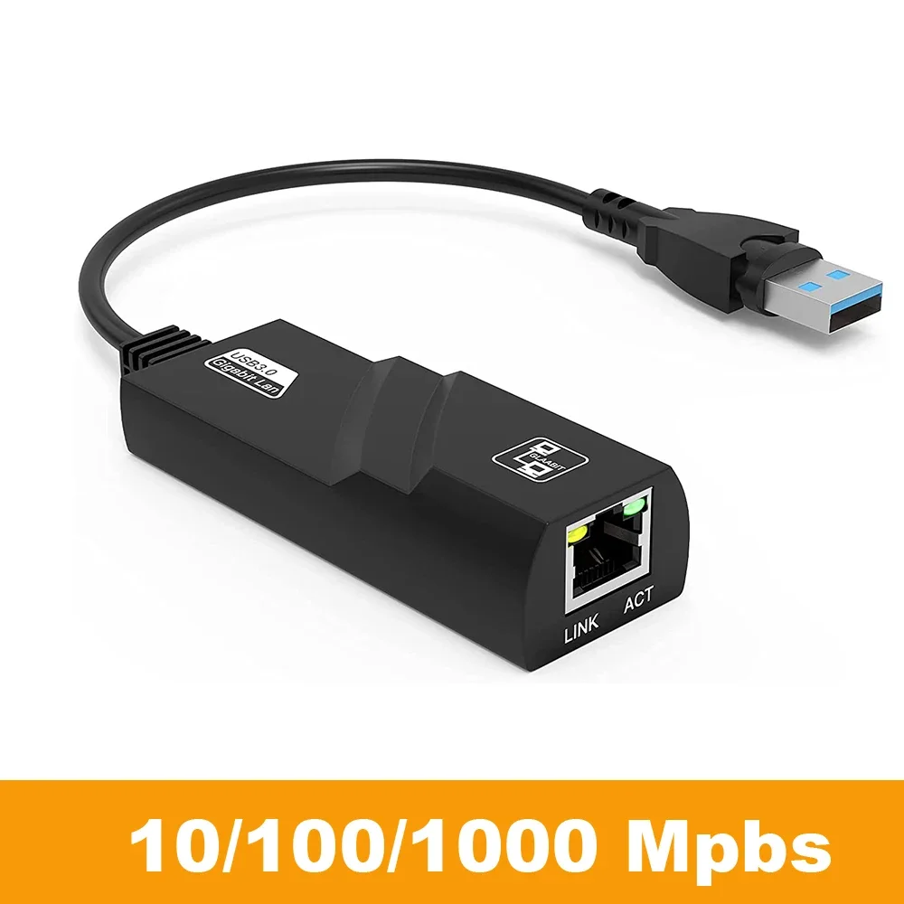 10-100-1000Mbps-USB-3-0-Wired-USB-To-Rj45-Lan-Ethernet-Adapter-Network ...