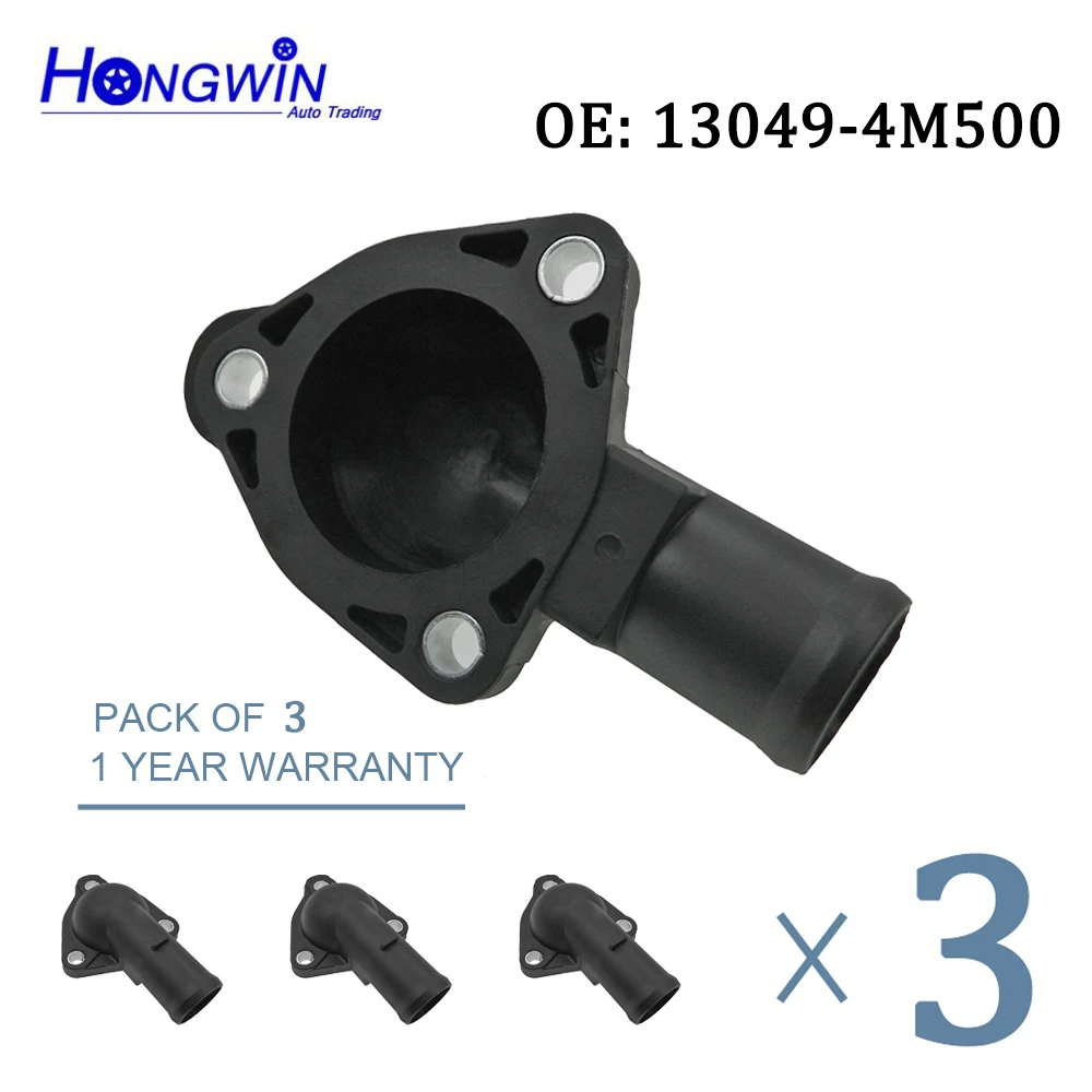 3PCS OE#: 902-5066 Engine Coolant Thermostat Housing For Nissan Almera ...