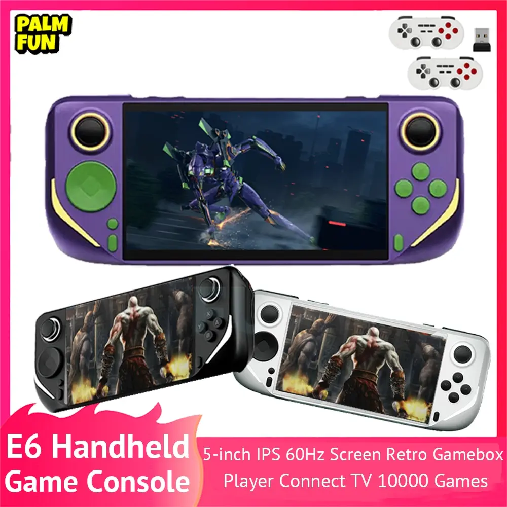 E6-Retro-Portable-Handheld-Video-Game-Console-8-Bit-5-0-Jogador-de-M-o ...